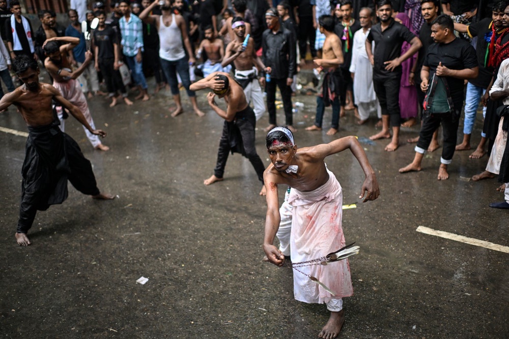 Photos of Shiite Muslims around the world celebrating Ashoura