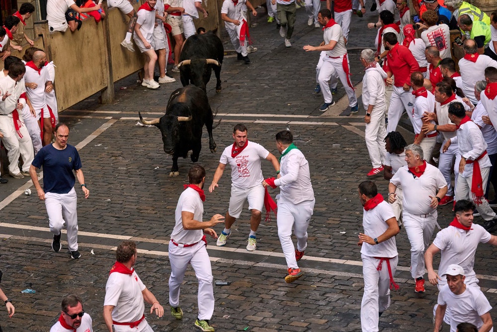 Injuries during Spain’s annual bull running festival revealed