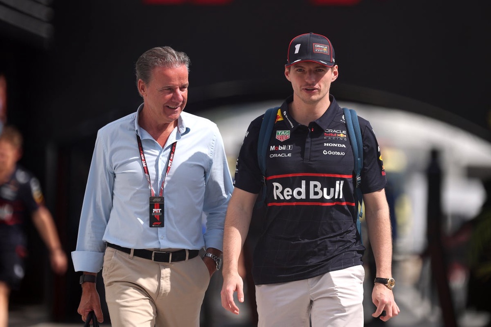 Max Verstappen’s manager reacts to Christian Horner’s Red Bull F1 sacking