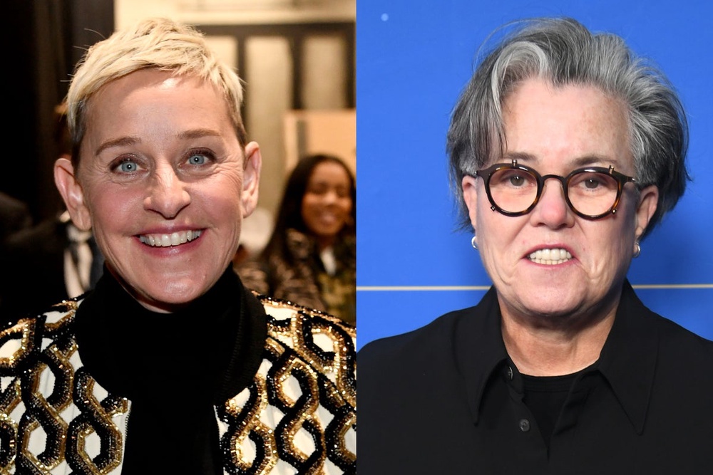 Ellen DeGeneres makes rare political comment in support of Rosie O ...