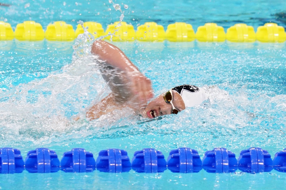 12-year-old Yu Zidi of China takes stunning times to the world swimming ...