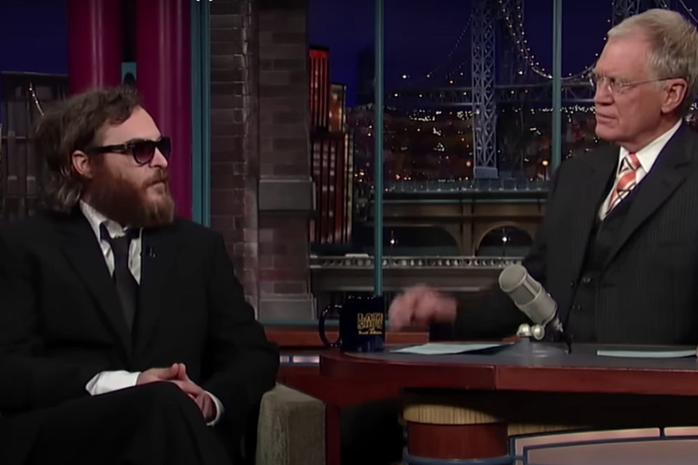 Joaquin Phoenix apologises for ‘horrible’ David Letterman interview: ‘I ...