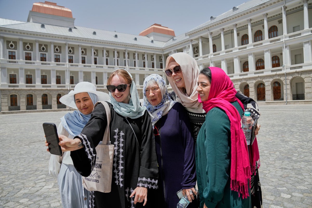 Female tour guides in Afghanistan lead women-only groups as some ...