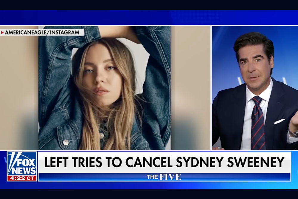 Jesse Watters predicts Sydney Sweeney, 27, will marry Barron Trump, 19 ...