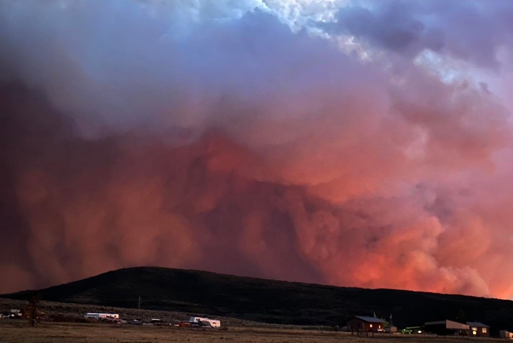 The Colorado Lee fire has scorched over 88,000 acres. The blaze is so ...