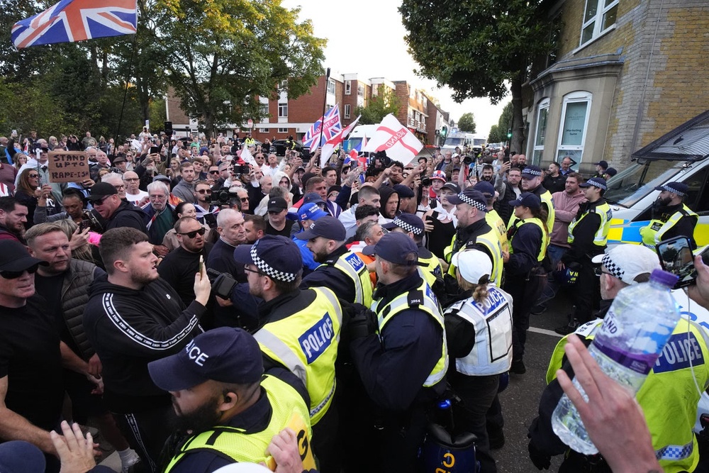 Police dealt with more than 3,000 protests in three months over the summer