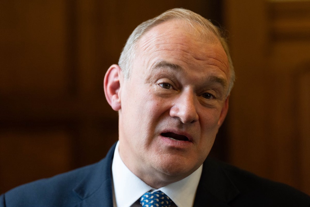 Ed Davey ‘not afraid of Nigel Farage’ and claims he is leader who can ...