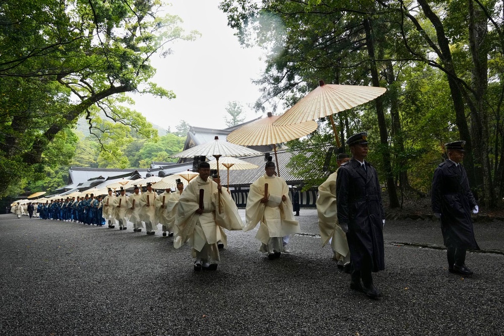 Japan's most sacred Shinto shrine has been rebuilt every 20 years for ...