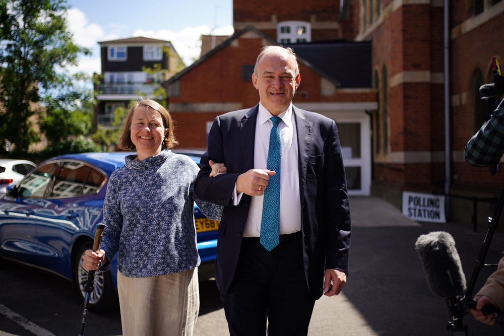 Ed Davey’s wife prayed on toilet as alleged stalker tried to enter ...