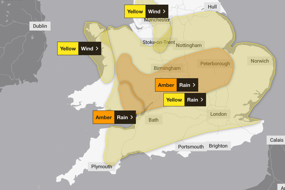 ‘Do not travel’ warning issued for rail passengers as Storm Claudia ...