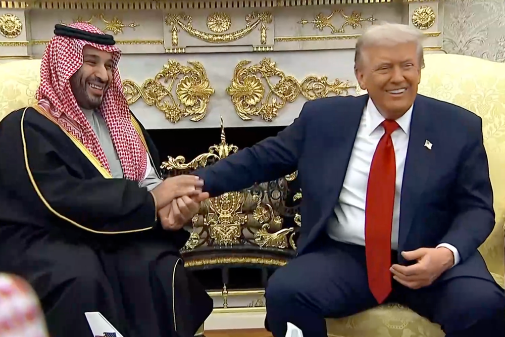 What Trump’s bear hug of Saudi prince reveals about his vision for ...