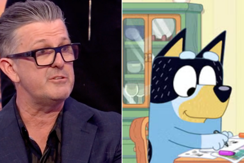 Bluey star says children burst into tears when they meet him because ...