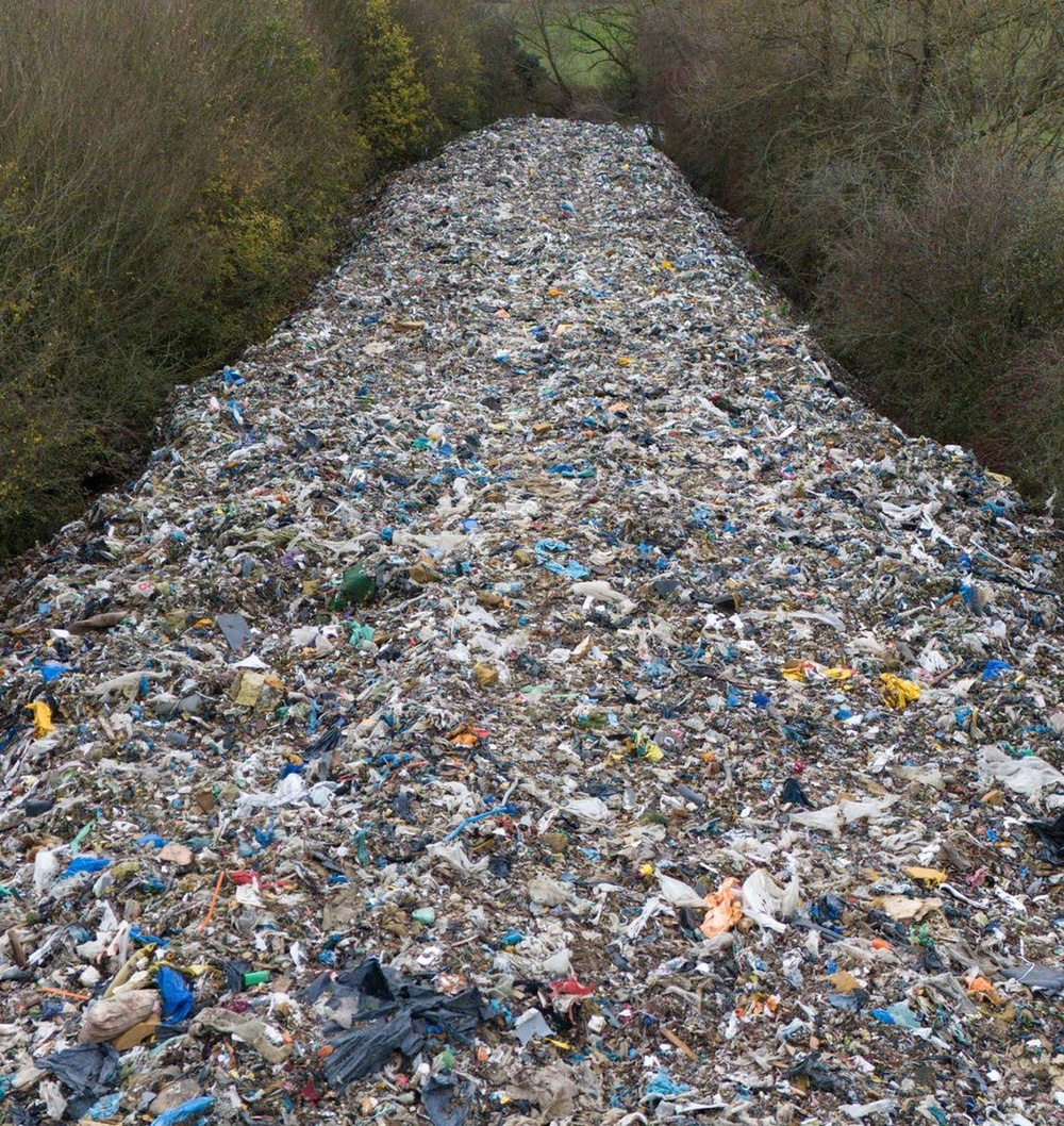 Man arrested in connection with fly-tipping waste mountain in Oxfordshire