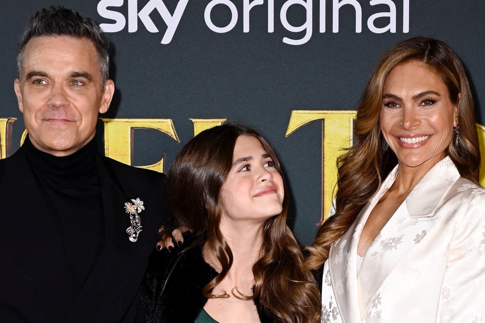 Robbie Williams speaks of his pride as daughter Teddy makes acting ...