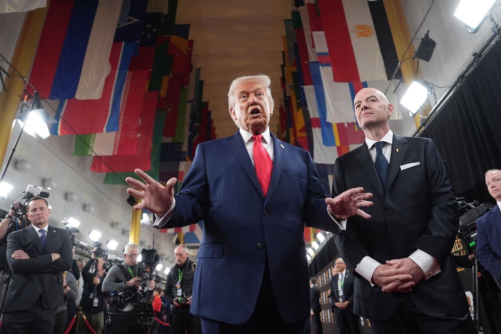 Trump joined by daughter Tiffany as FIFA awards him ‘peace prize’ ahead ...