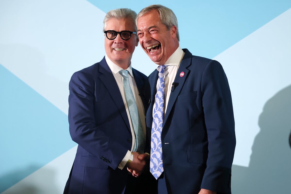 Millionaire Tory donor made a peer by Boris Johnson defects to Reform UK