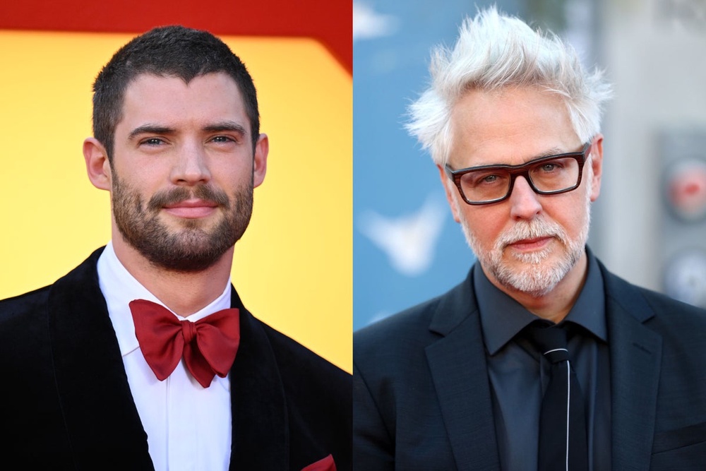 David Corenswet reveals disagreement with James Gunn over Superman kiss ...