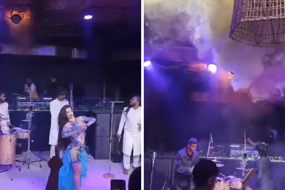 Moment Goa nightclub fire breaks out and spreads rapidly is captured in ...
