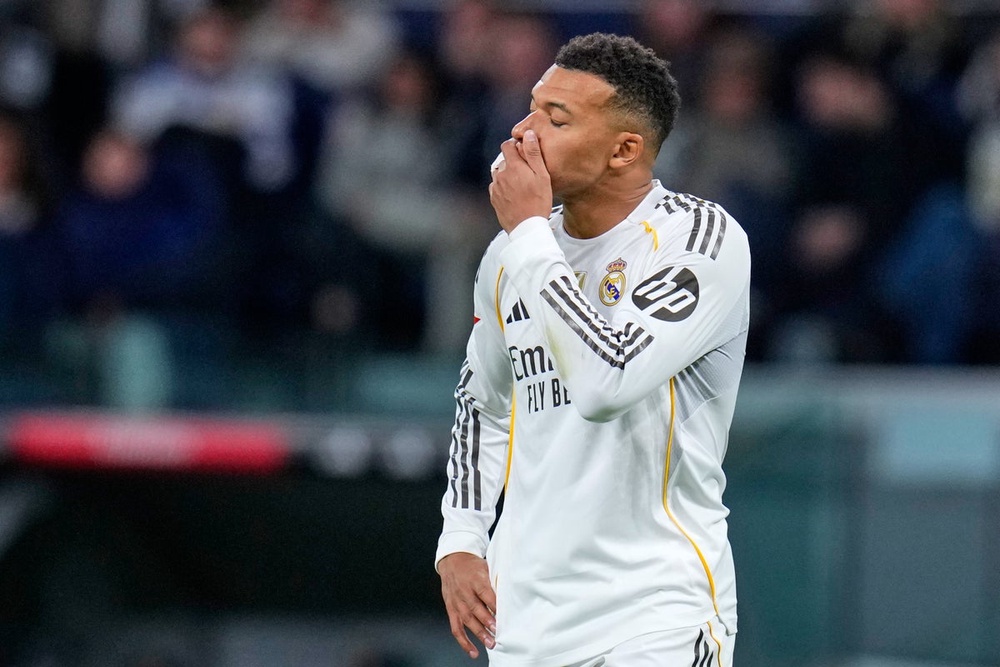 Kylian Mbappe emerges as an injury doubt for Real Madrid’s clash with ...