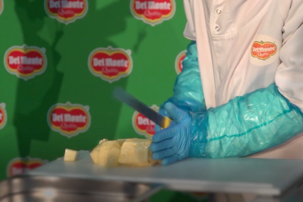 Factory worker sets world record as the fastest person to peel and ...