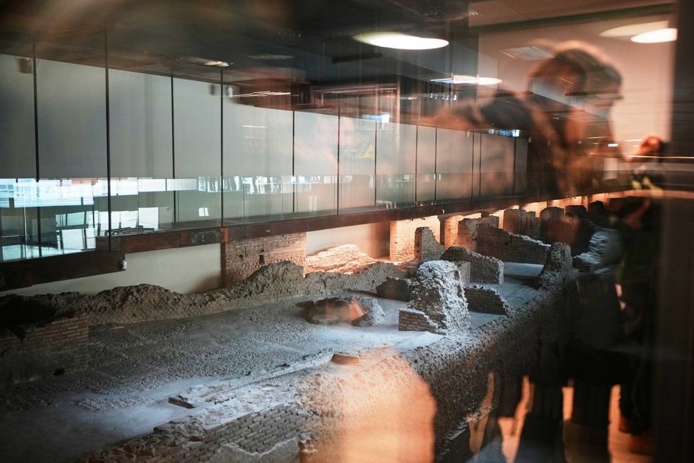 Rome opens long-awaited Colosseum subway station, with displays of ...