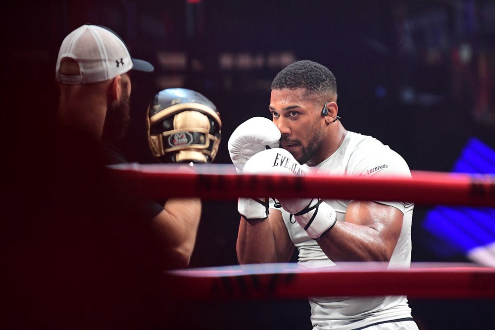 Anthony Joshua says boxers have ‘licence to kill’ ahead of Jake Paul fight