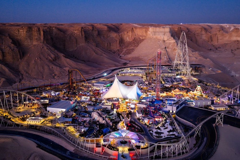 Saudi Arabia opens $1bn Six Flags theme park featuring longest, tallest ...