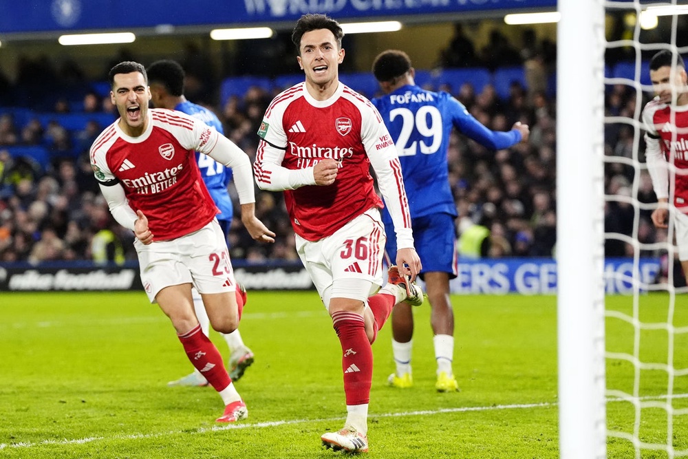 Arsenal edge first leg at Chelsea but Alejandro Garnacho double keeps ...