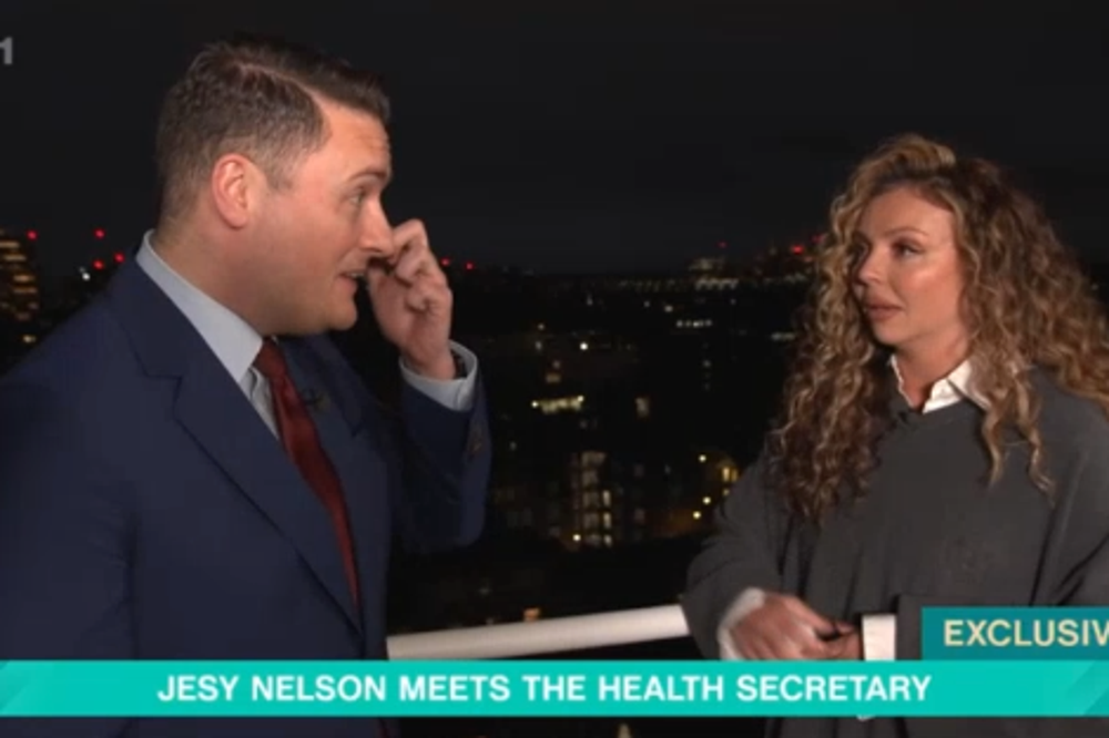 Wes Streeting in tears as Jesy Nelson discusses twins’ SMA diagnosis