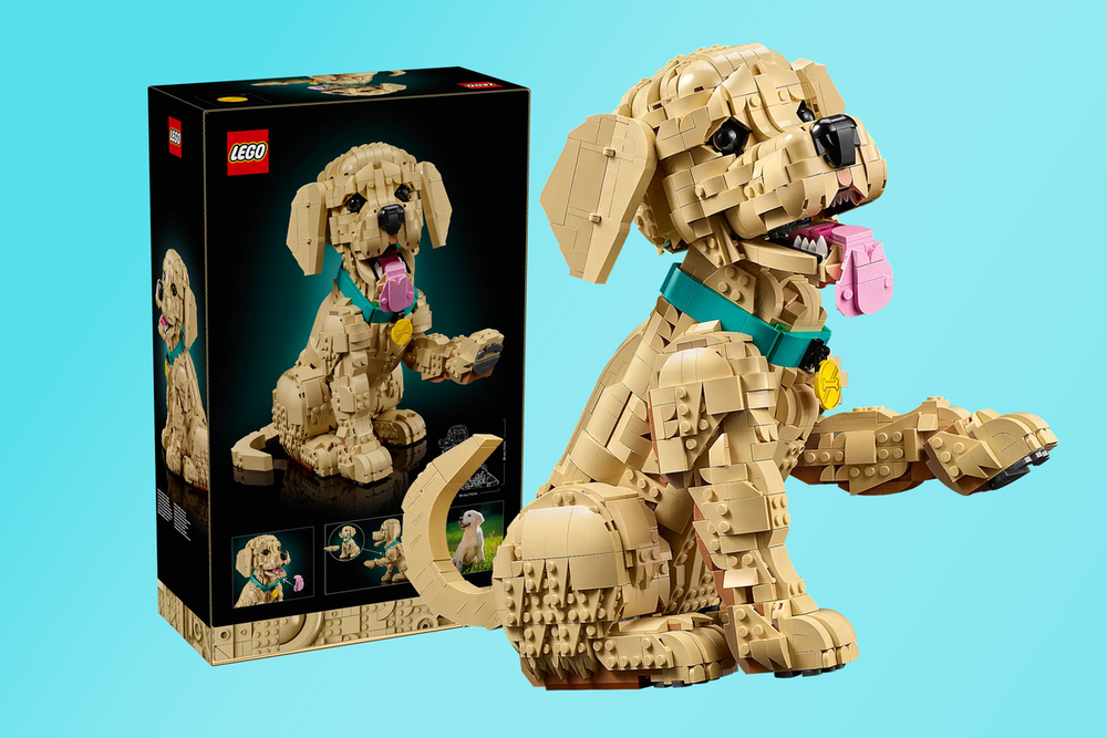 Lego announces life-size golden retriever puppy set – and you can pre ...