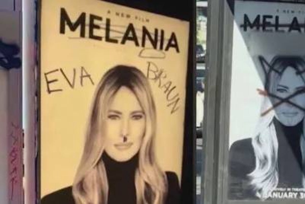 LA moves buses with ads for Melania movie after film posters at stops ...