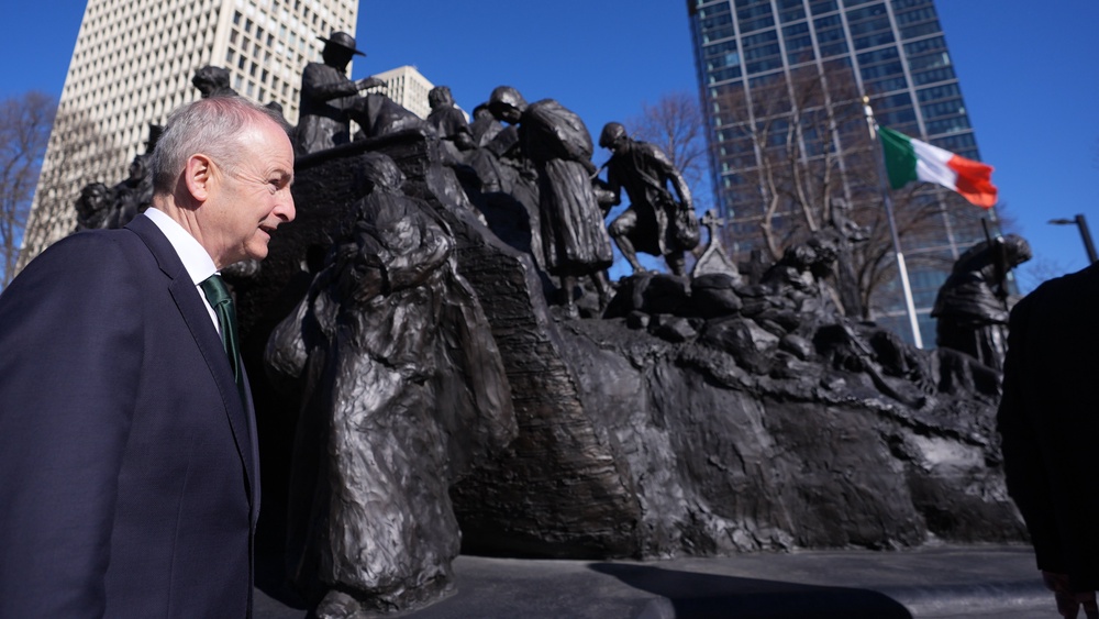 Irish premier marking 250 years of US independence during visit to ...