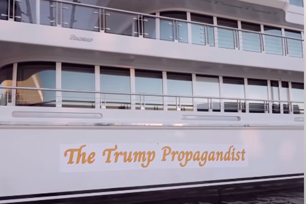 Led by Donkeys ‘rename’ Larry Ellison’s $160 million yacht in Riviera stunt