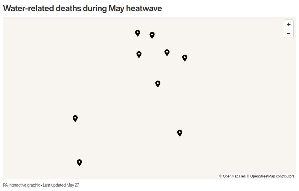 Britons urged to keep safe following nine water-related deaths during ...