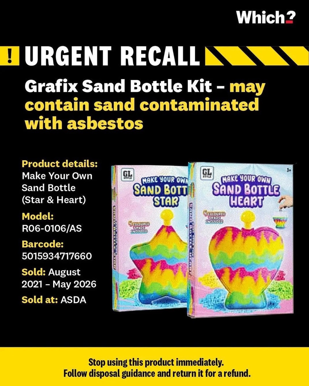 Two more children’s toys pulled from shelves over ‘asbestos content ...