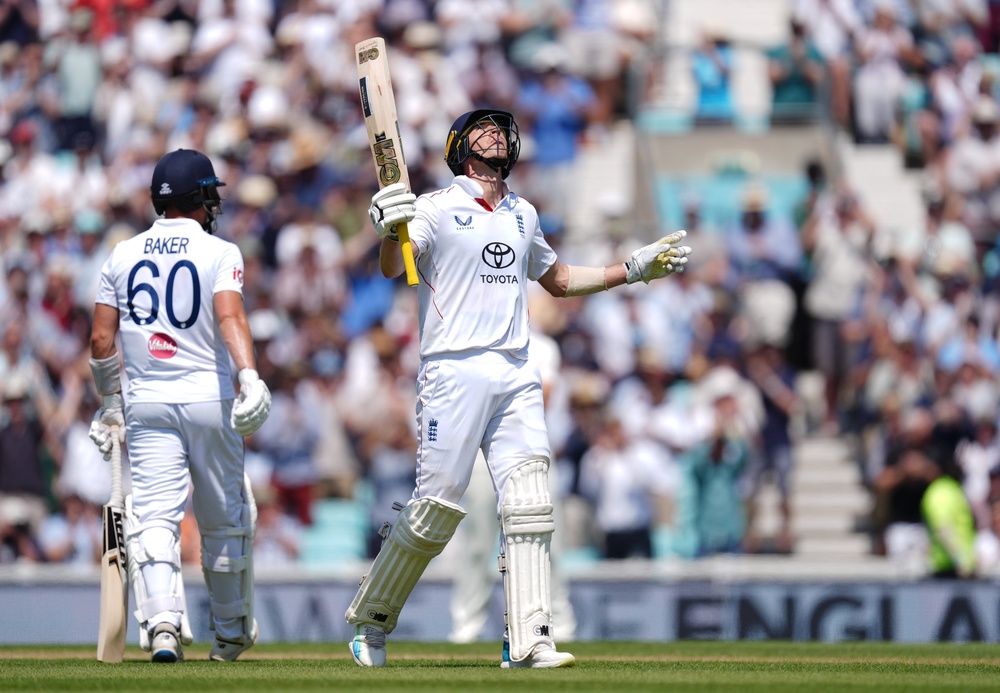 Matt Fisher half-century limits damage for England after early wickets ...