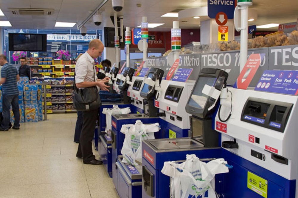Shoppers mock ‘VAR-style’ Tesco self-checkout cameras