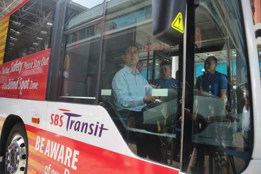 SBS Transit tackles blind spots on buses with ‘Be Safe, Be Seen’ safety ...