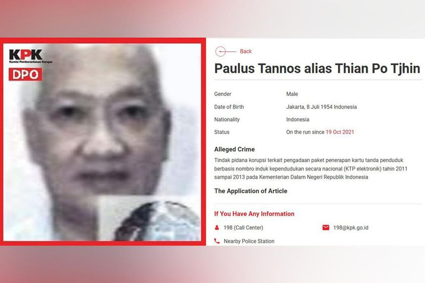 Indonesian fugitive businessman facing extradition from Singapore ...