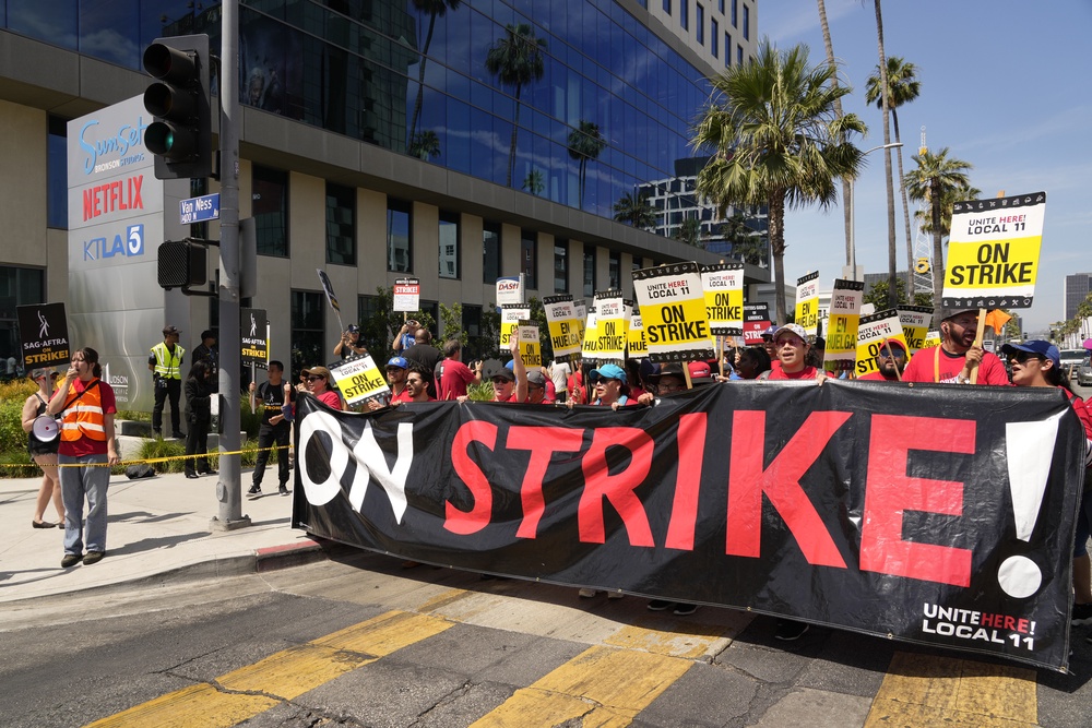 Artists on the frontlines: How strikes are redefining the US labor movement