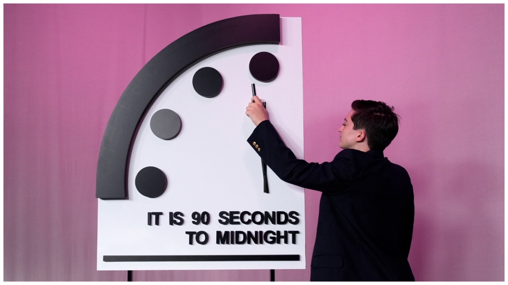 Doomsday clock ticks closer to catastrophe in dire global warning