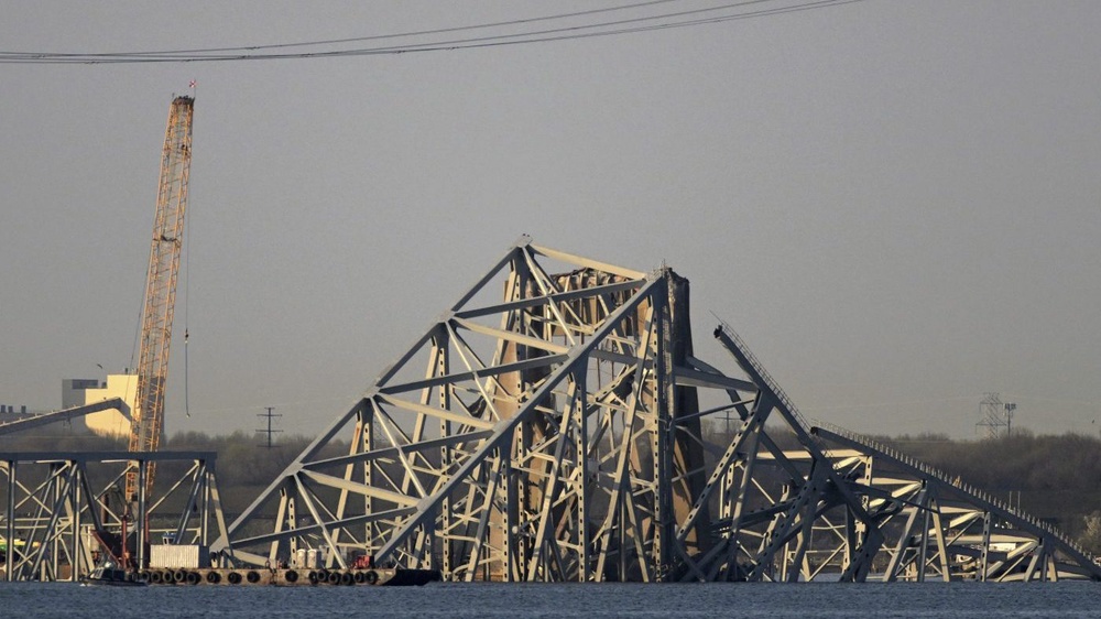 Cranes to start removing wreckage from Baltimore bridge collapse