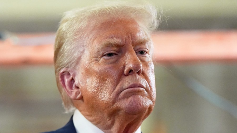 Trump says Fed renovation is not a fireable offense, backing off Powell