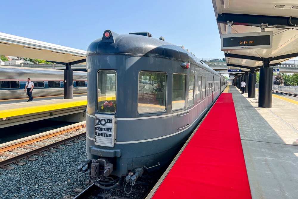 Step back in time to the Golden Age of train travel aboard Hudson River ...