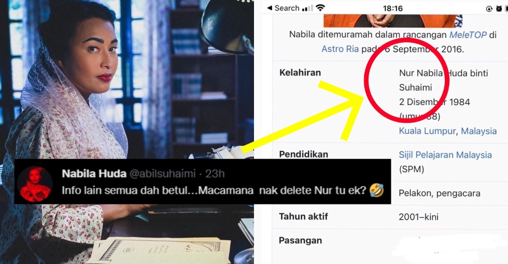 Nabila Huda Didn’t Know How To Remove The ‘Nur’, Kind Fans Helped Her Out!