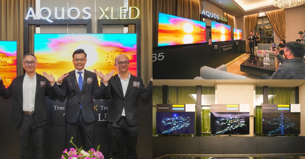 SHARP Launches Revolutionary AQUOS XLED TV In Malaysia With ...