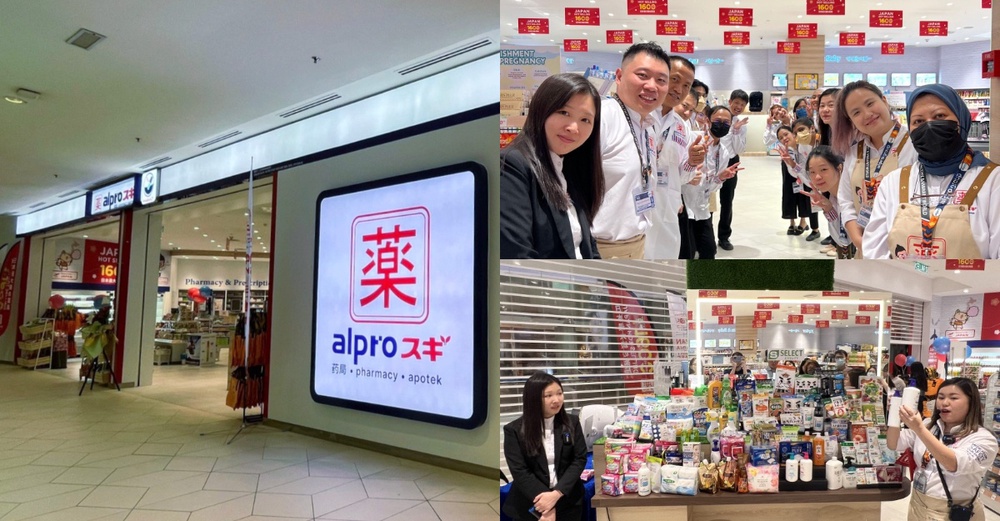 The First Japanese-Styled Alpro スギPharmacy In Malaysia