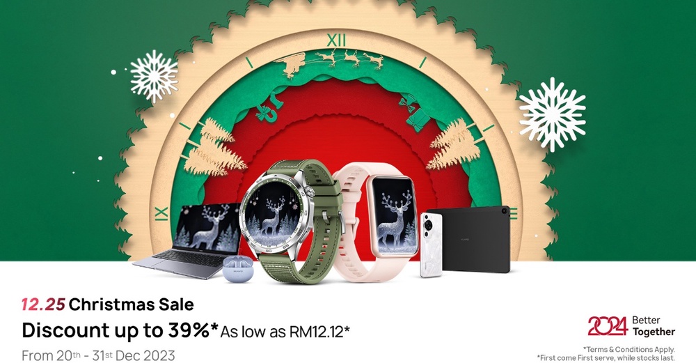 Huawei Unwraps Festive Joy With Exclusive Christmas Promo