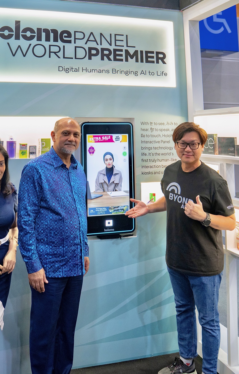 Byond Asia Unveils World Premiere Of HoloMe Interactive Panel At Smart ...