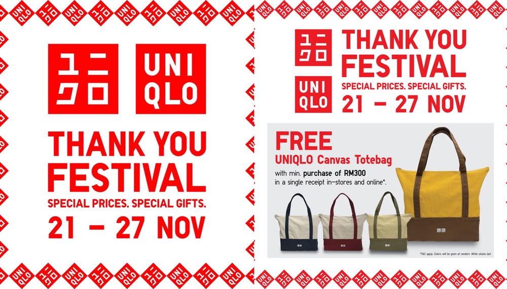 UNIQLO Malaysia Celebrates 15th Anniversary with Thank You Festival